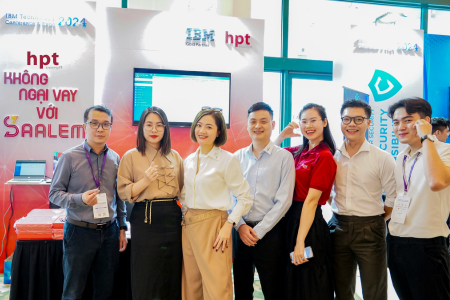 HPT's booth makes an impression at the IBM technology conference and ...