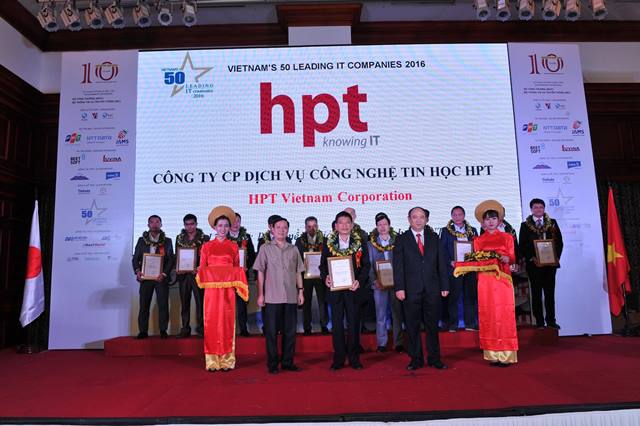 HPT was selected in list of Vietnam’s 50 leading ICT companies 2016