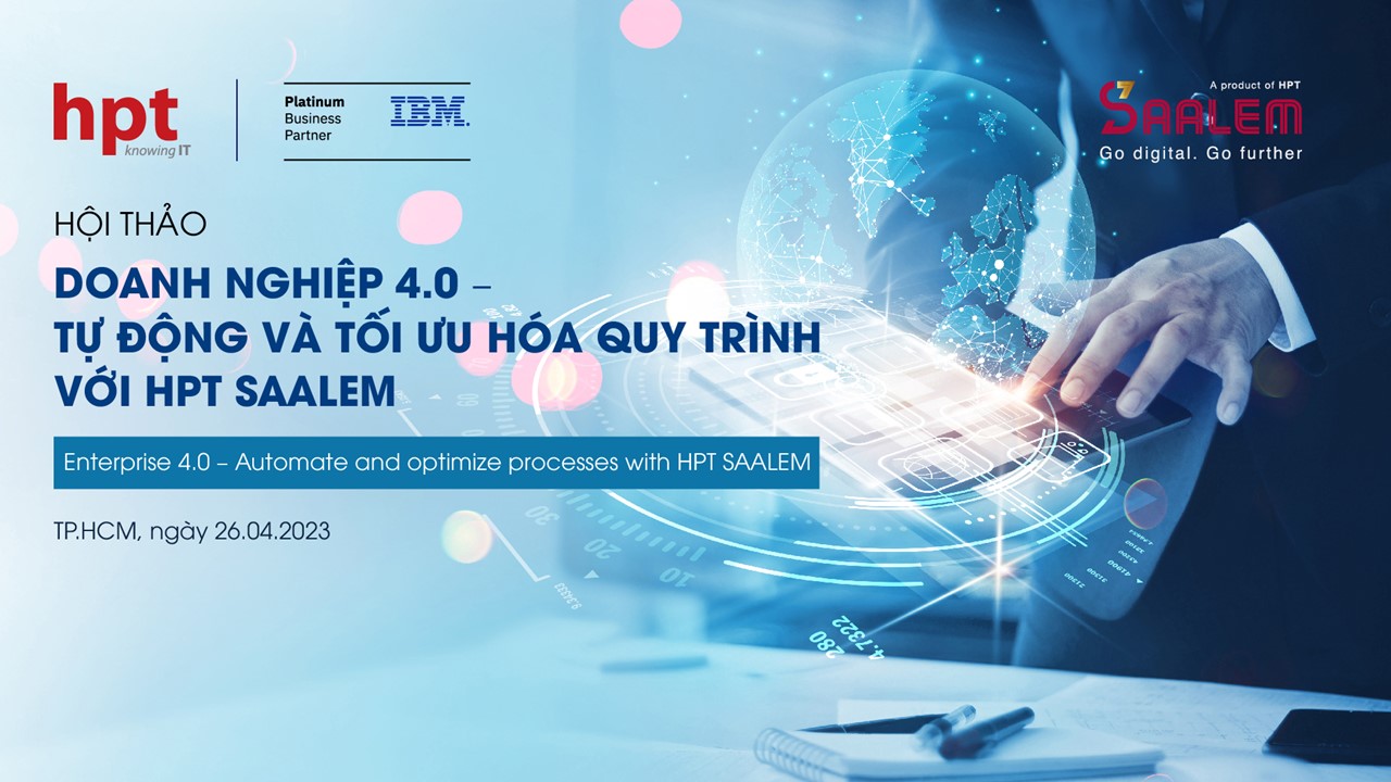 HPT cooperates with IBM to organize the Workshop "Enterprise 4.0 ...